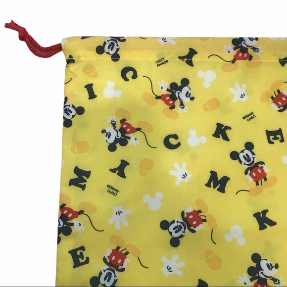 Disney | Bags | Disney Mickey Mouse Drawstring Bag | Poshmark